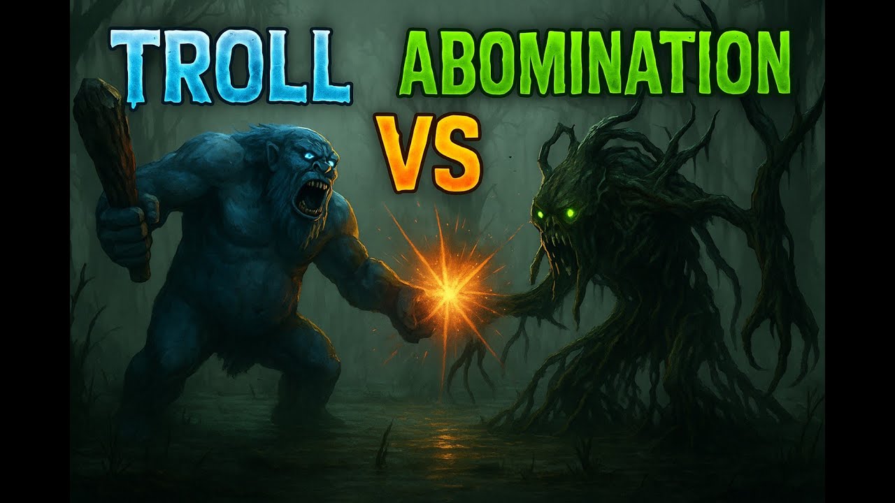 Troll Vs Abomination - YouTube
