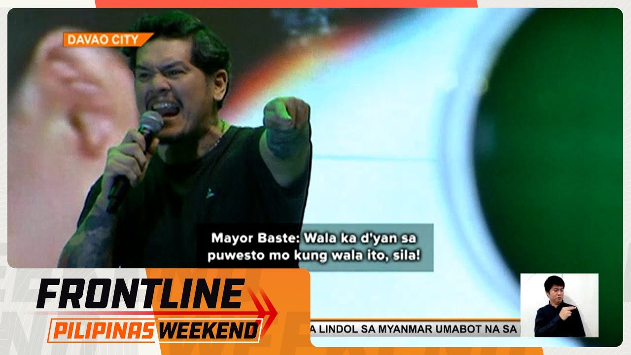 Mayor Baste Duterte, binanatan si Pres. Marcos sa birthday rally para ...