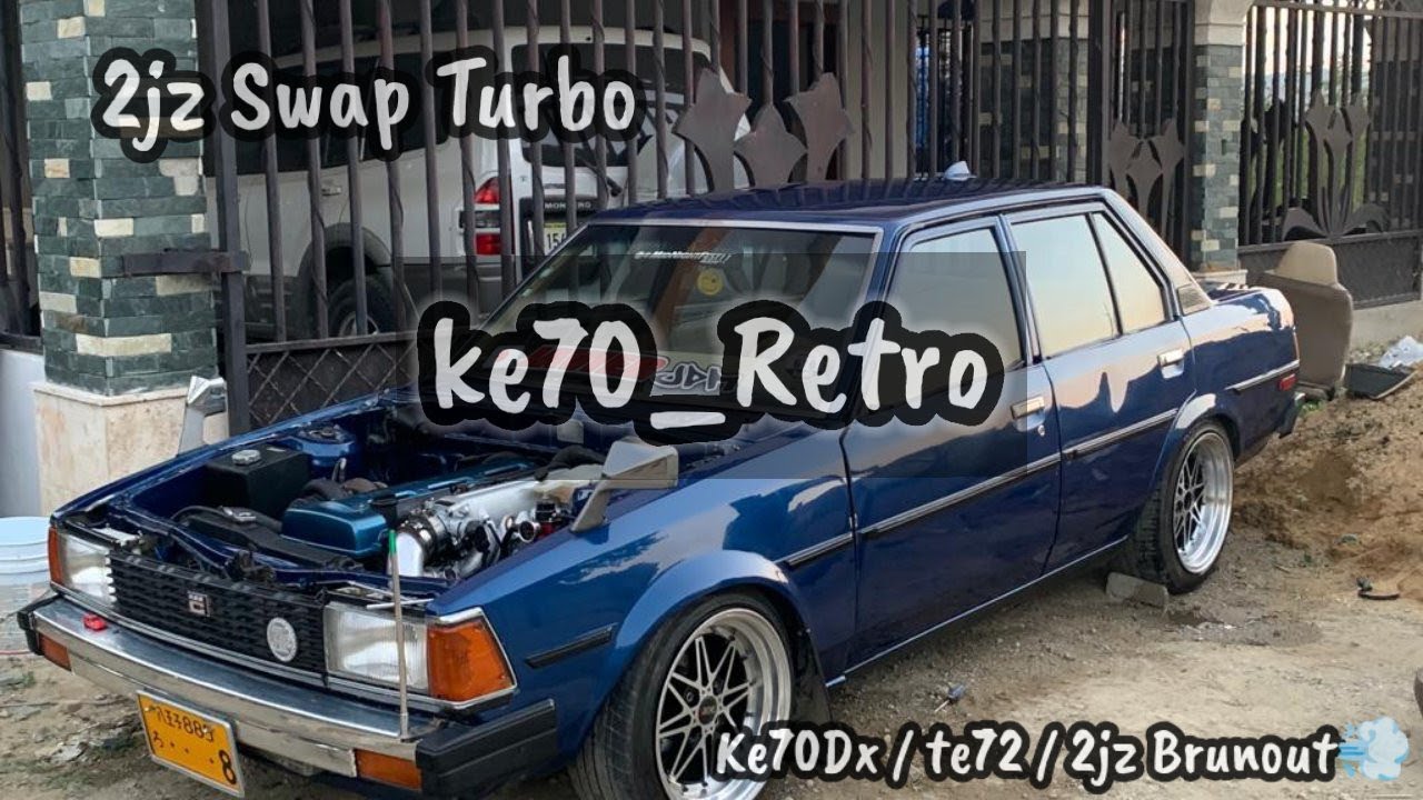 Best Burnout ' Toyota Ke70 ' 2JZGTE TURBO ( El Dinosaurio🦖) - YouTube