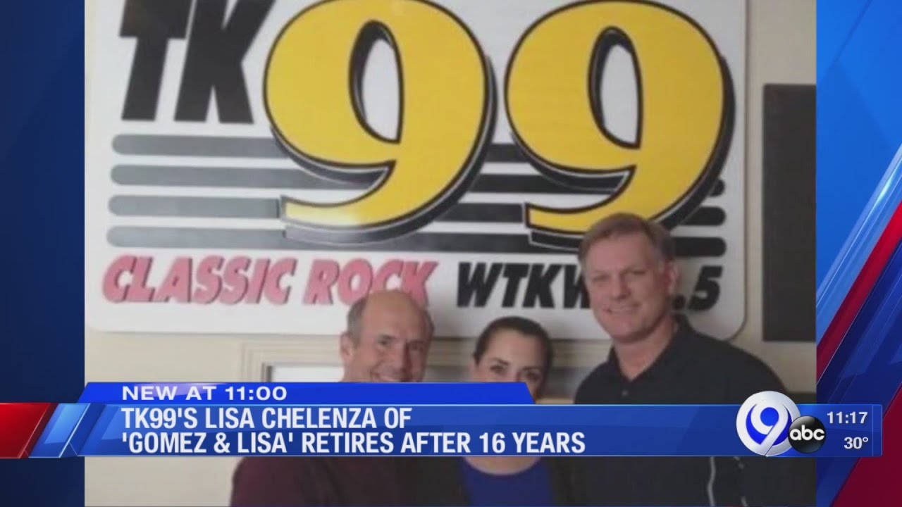 TK99's Lisa Chelenza of 'Gomez & Lisa' retires after 16 years - YouTube