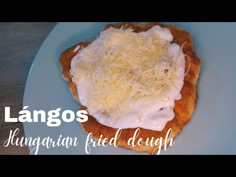 DO YOU HAVE A BREAD MACHINE? Try this | Hungarian fried dough (lángos ...