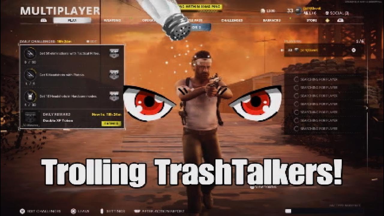 Trolling a Trash Talker! - YouTube