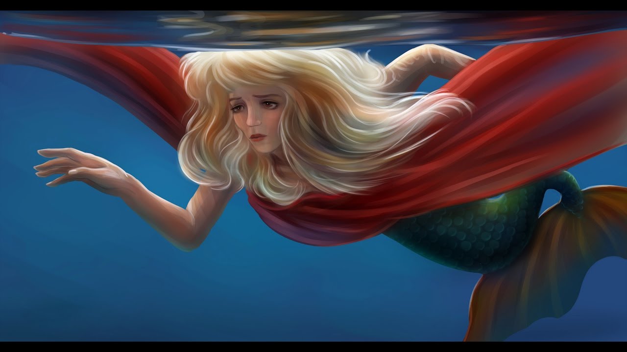 Speedpaint - mermaid (ES) - YouTube