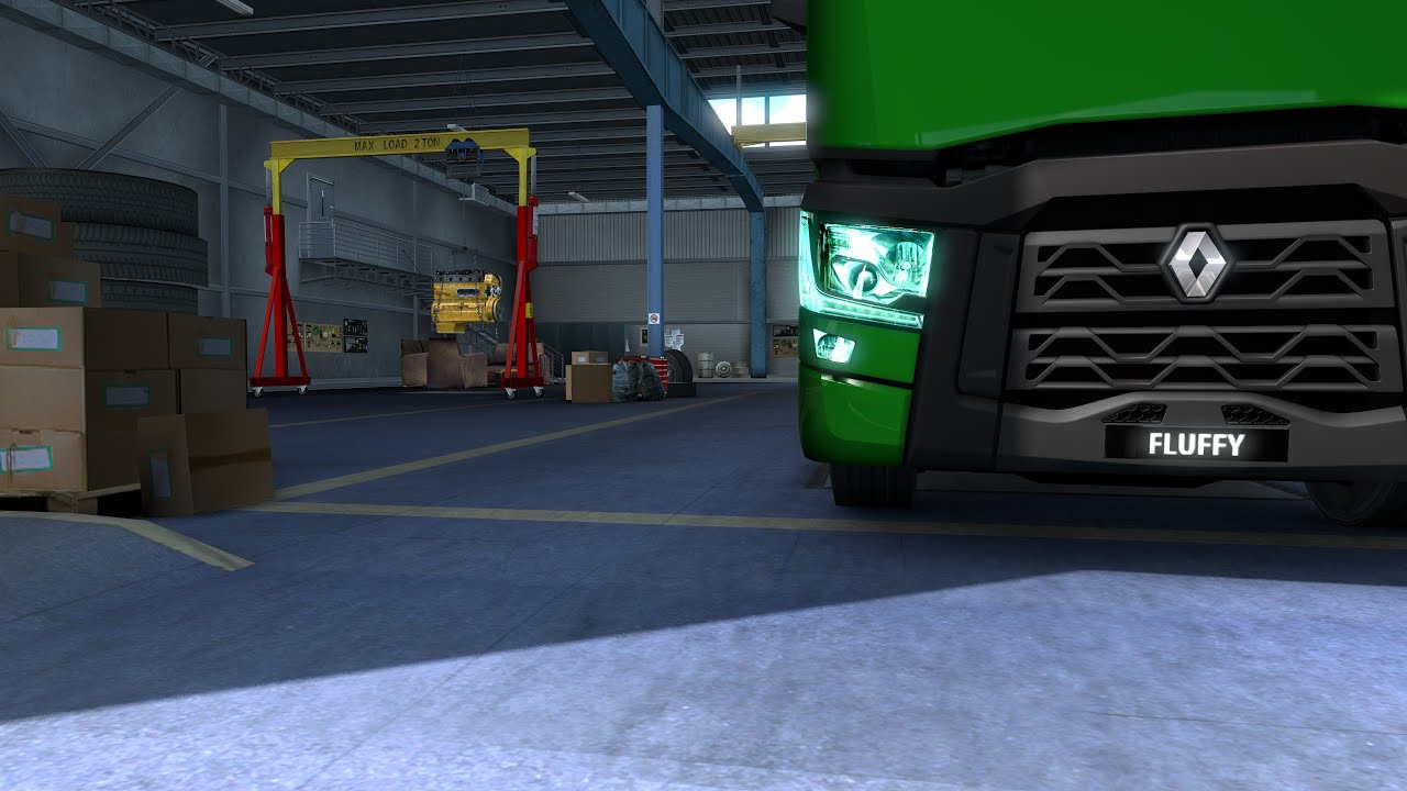 ETS2 - Save Editing - Duplicating Tinted Green Lights - YouTube
