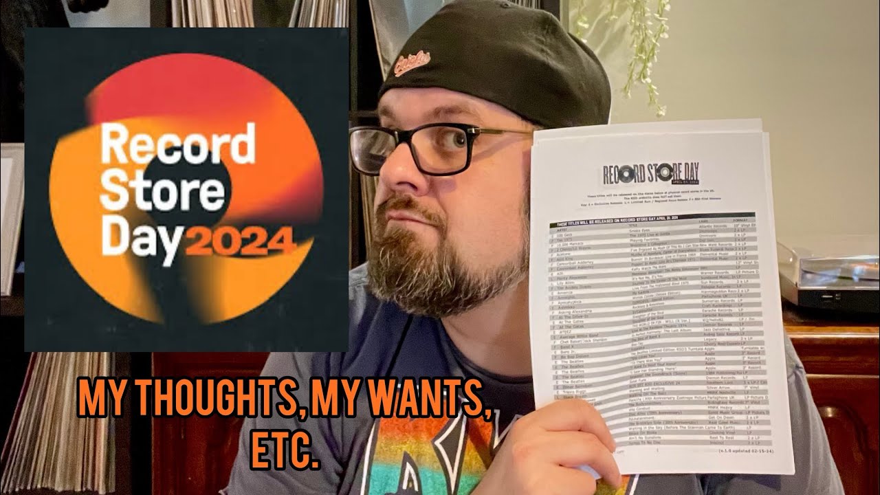 Record Store Day 2024! The List! My Thoughts, My Wants, Etc. # ...