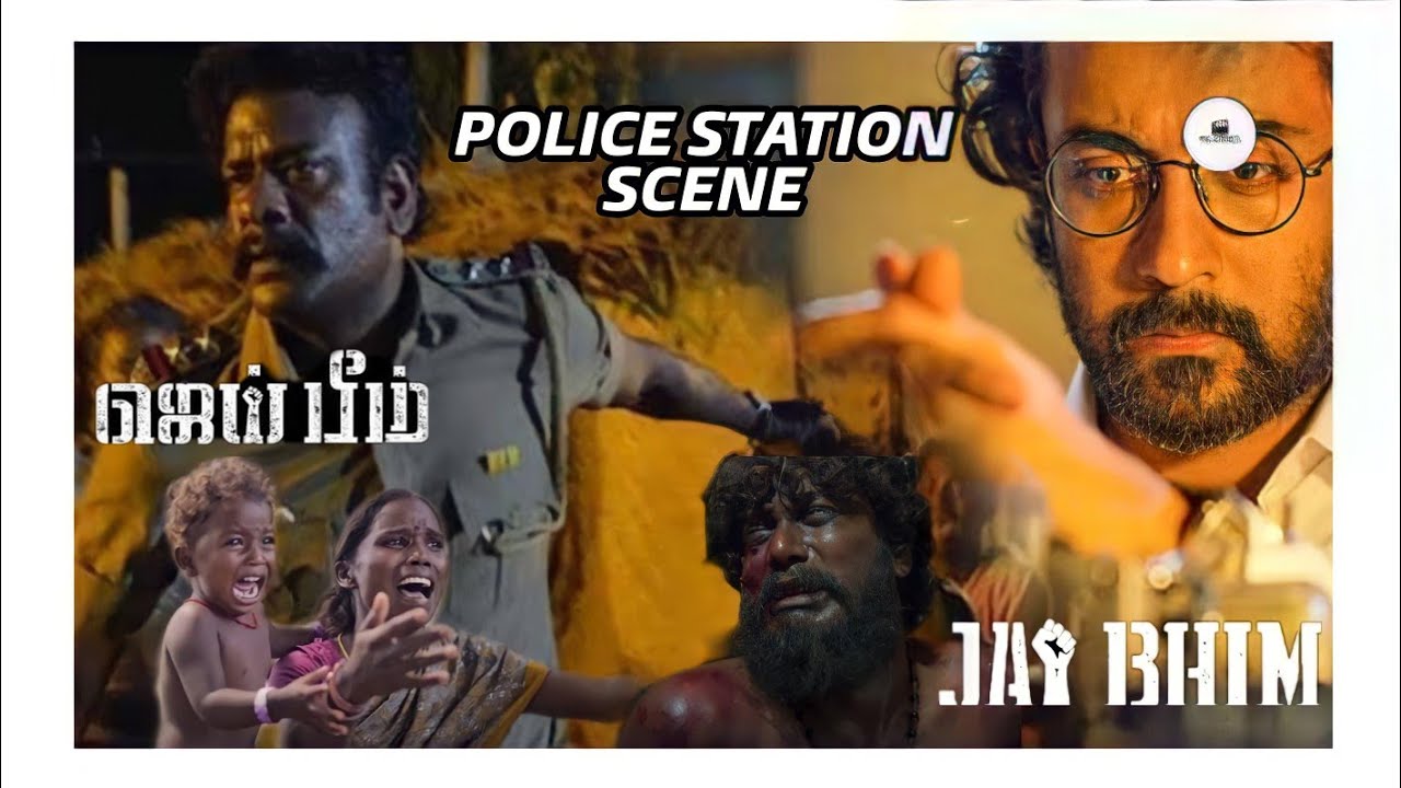 JAIBHIM 🔥|| Police station Scene😠 - YouTube