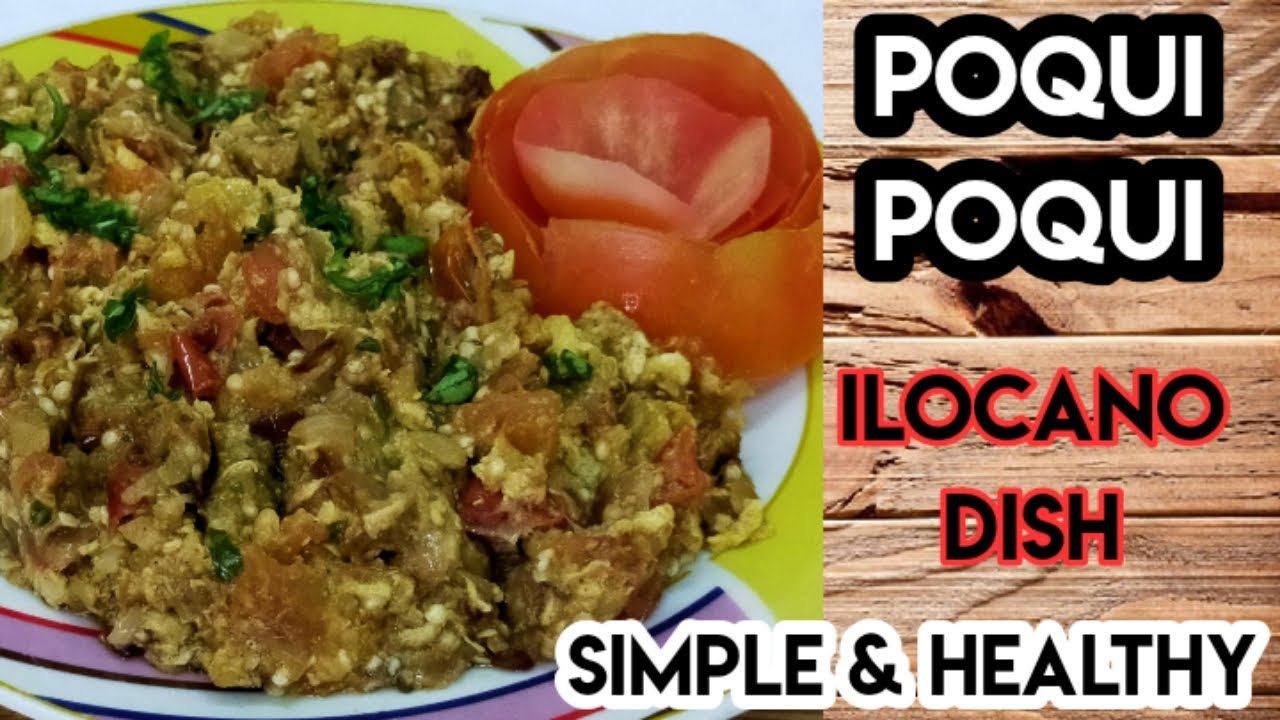 HOW TO COOK POQUI-POQUI | Ilocano Dish - YouTube