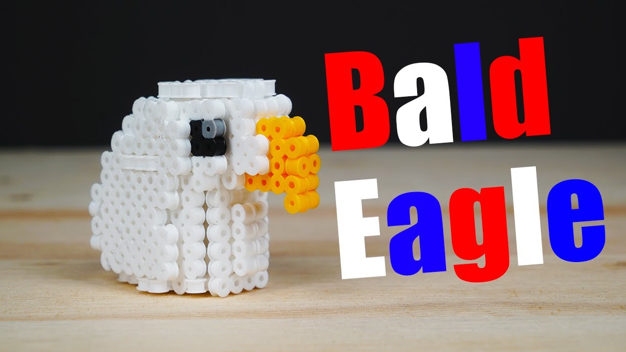 How To Make a Perler Bead BALD EAGLE! (Fourth Of July) - YouTube