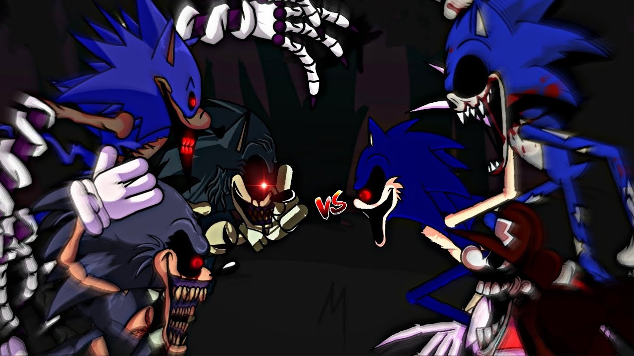 LORD X REVENGE LORD X VS EXE,MX 85, SONIC.EXE YCR DC2 ANIMATION - YouTube