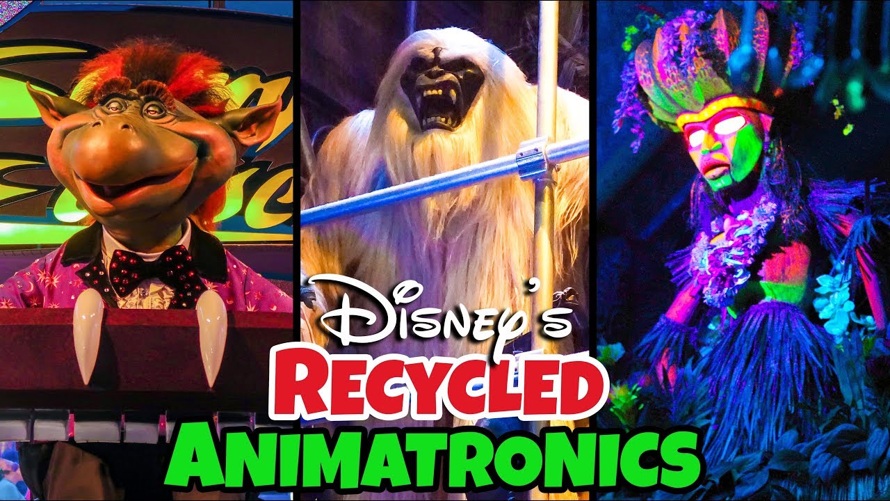 Top 10 Recycled Disney Animatronic Secrets Pt 3 ft. Disney Dan - YouTube