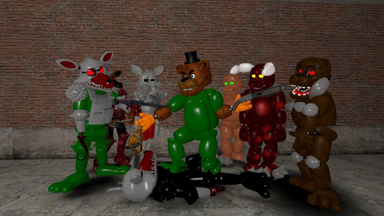 GMOD FNAF | Hell on earth part 5 "fortress of hell" - YouTube