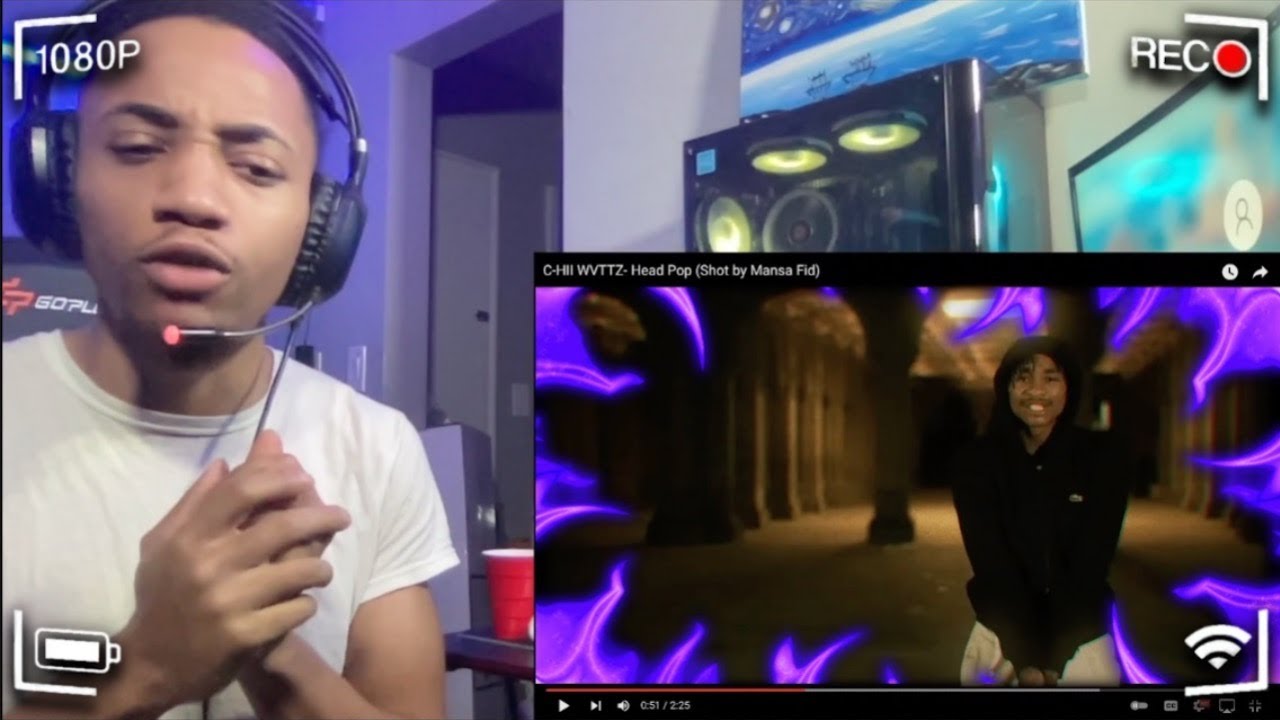 HE WALKED ON DIS ONE!!!! Chii wvttz - Head pop (official music video)# ...