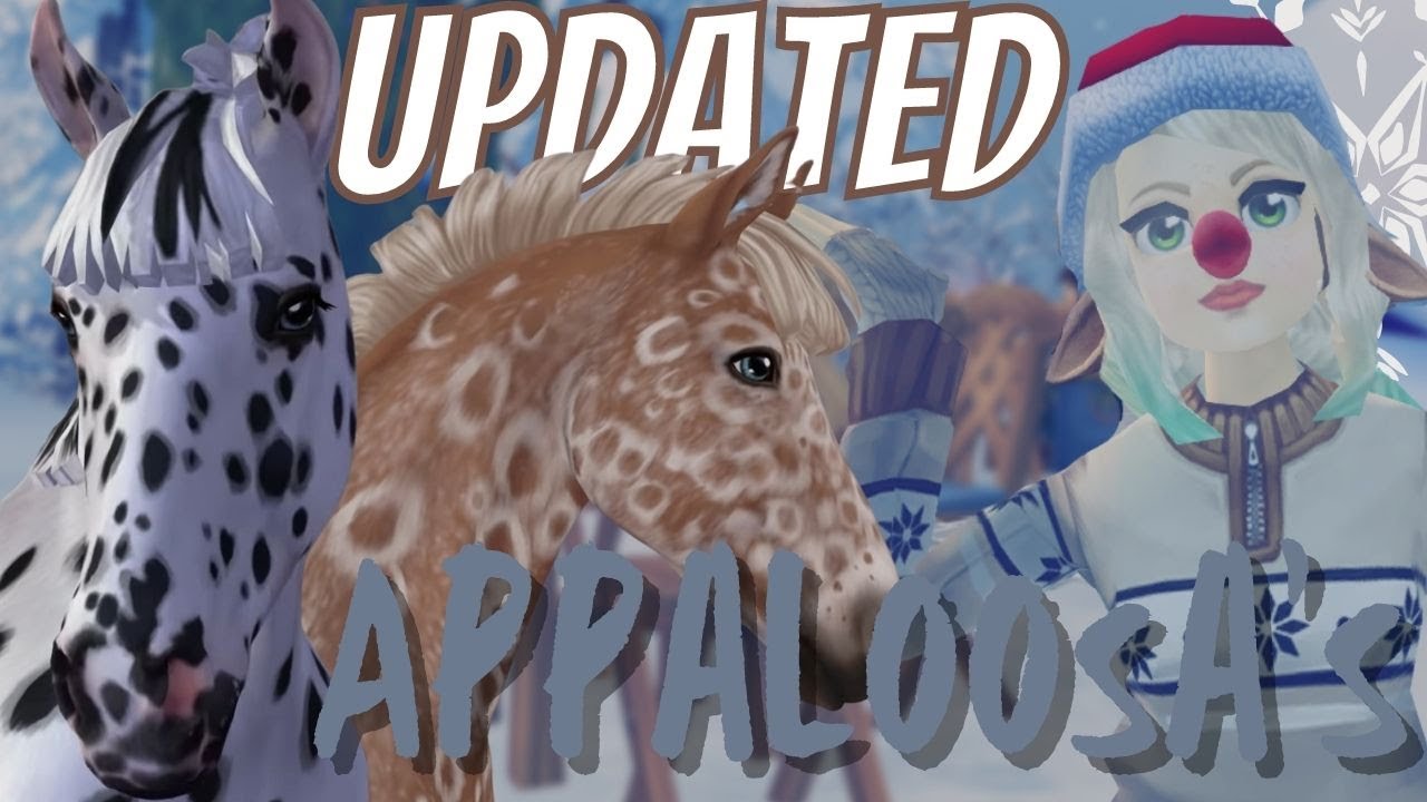 New Updated Appaloosa Horses, Rope Halters! 👀🐴| Star Stable Online ...