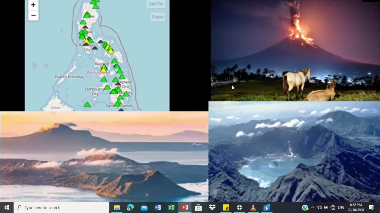 Distribution of Earthquake Epicenters, Active Volcanoes and Major ...
