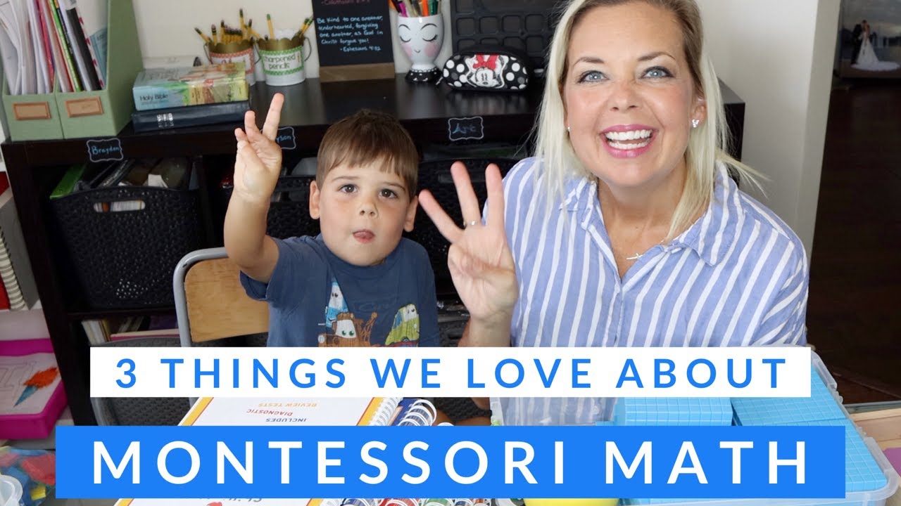 MONTESSORI MATH!! by Shiller Review! Homeschool Math Curriculum //3 ...