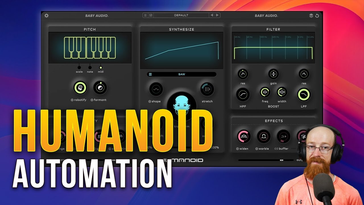 Baby Audio Humanoid - Automation | Eric Burgess - YouTube