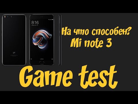 📲 тест игр на Xiaomi Mi Note 3 📲 game test Snapdragon 660 ⚡