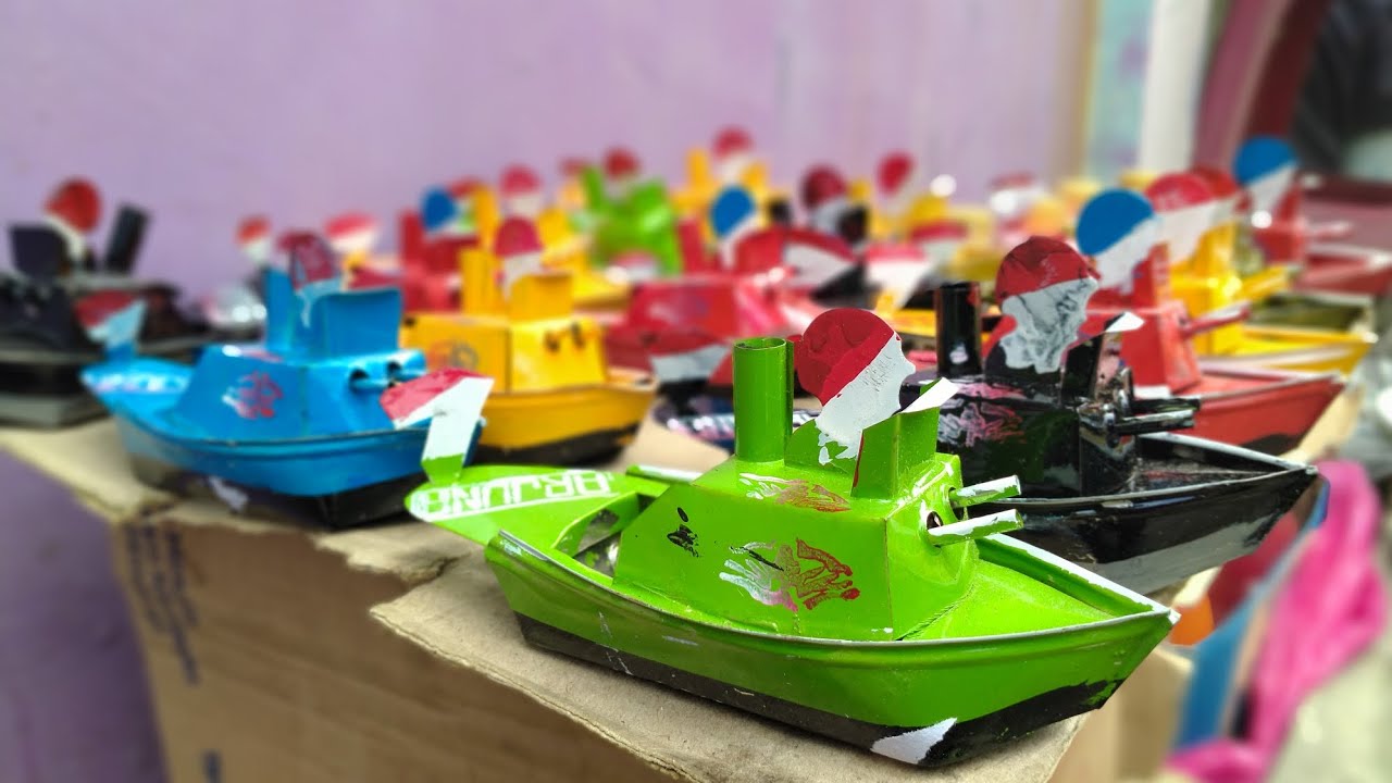 SAMPAN KALENG MAINAN LEGEND - YouTube