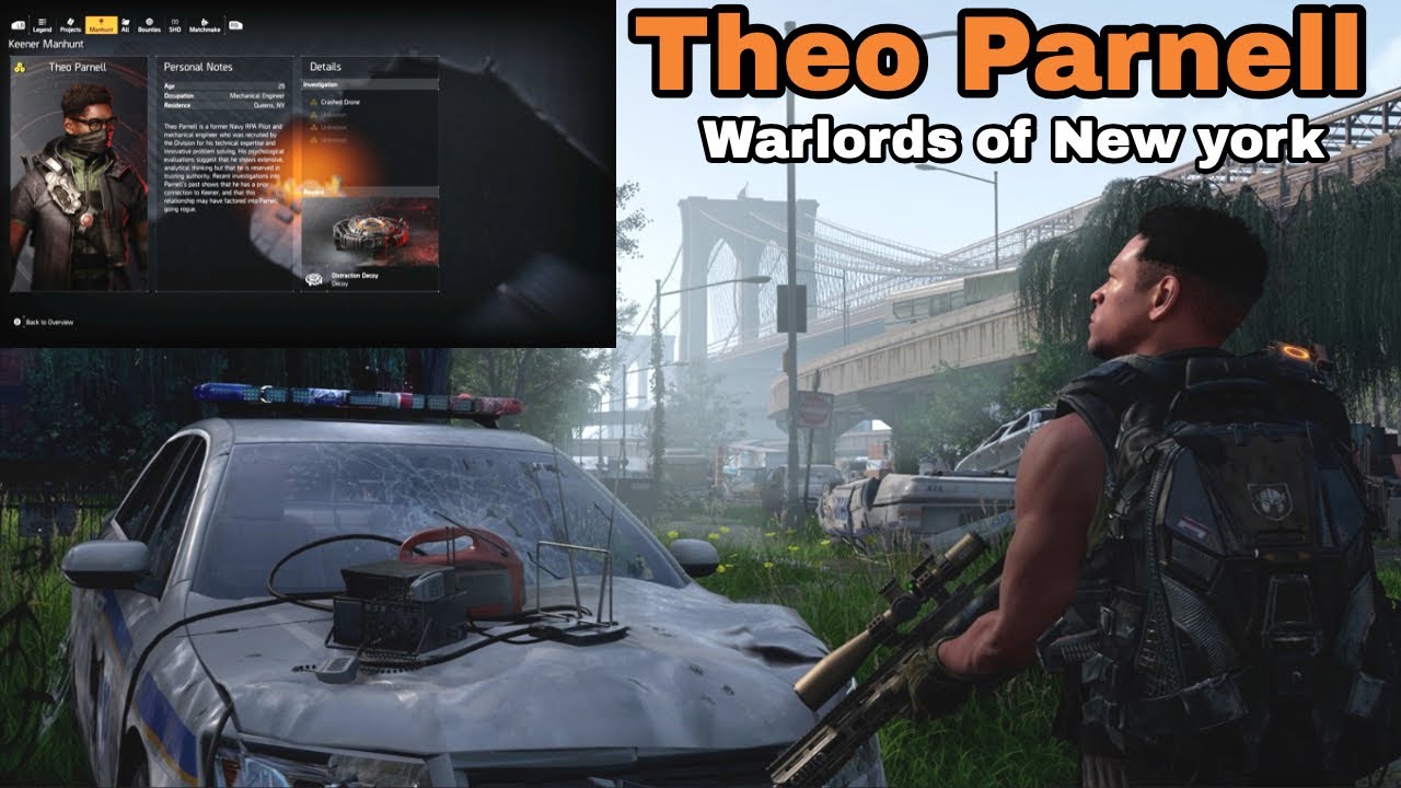 Warlords of New York- the Division 2 "Theo Parnell" Walkthrough Mission ...