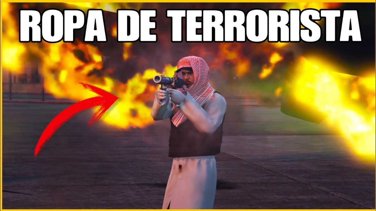 COMO HACER OUTFIT DE TERRORISTA/JEQUE ARABE. GTA ONLINE - YouTube