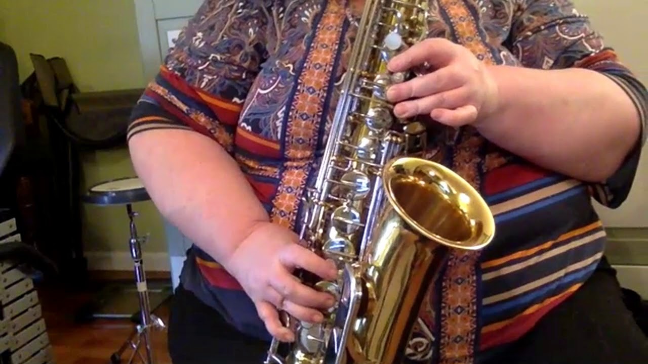 Furioso - Alto Sax Practice Track - YouTube