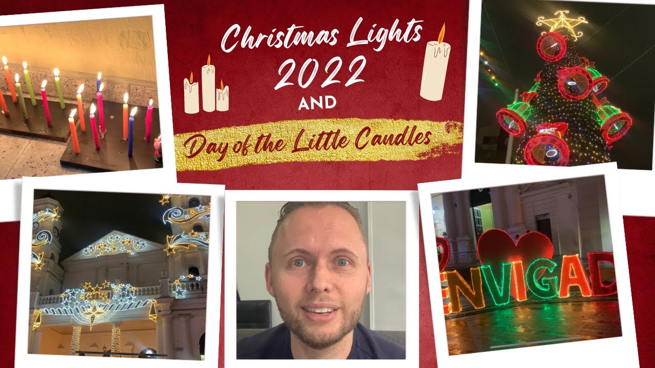 Colombia’s MAGICAL Day of the Little Candles | Christmas Lights in ...