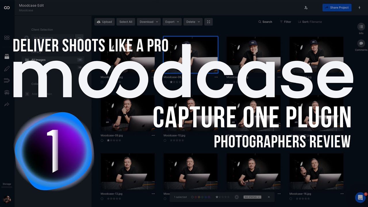 MOODCASE & Capture One Tutorial - Deliver Shoots like a Pro - YouTube