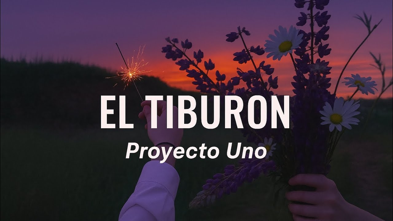 El Tiburón - Proyecto Uno (Letra) - YouTube