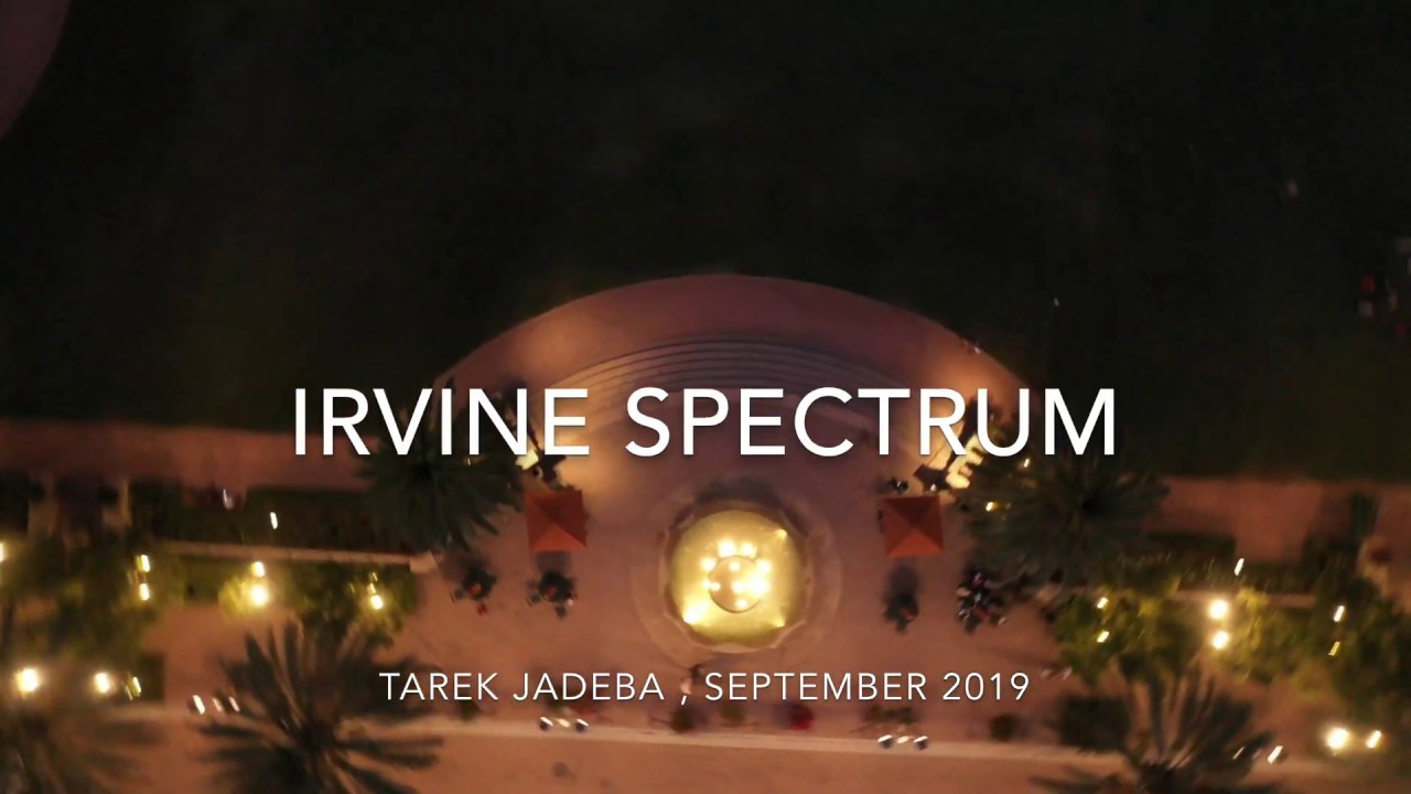 Irvine Spectrum Sunset by Drone in 4K - YouTube