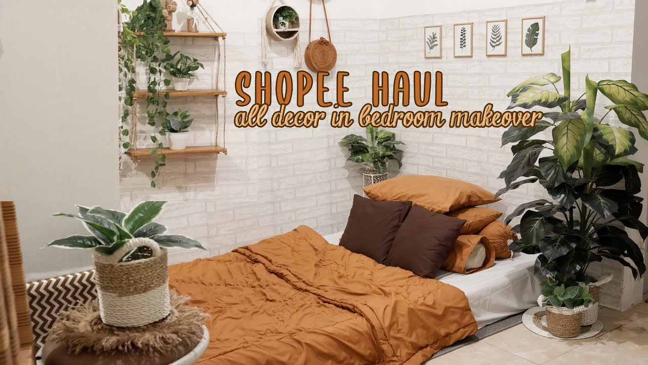SHOPEE HAUL ROOM DECOR (Special Haul in Bedroom Makeover) + Review ...
