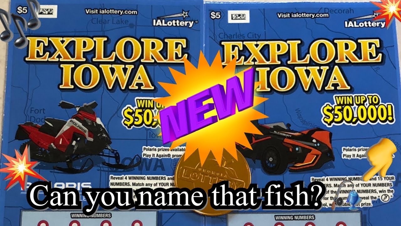 Iowa Lottery New Tickets | Explore Iowa | 5 Tickets Session Come On Big ...