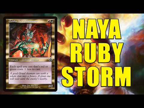 More Naya Ruby Storm Testing For The RC | Modern MTG