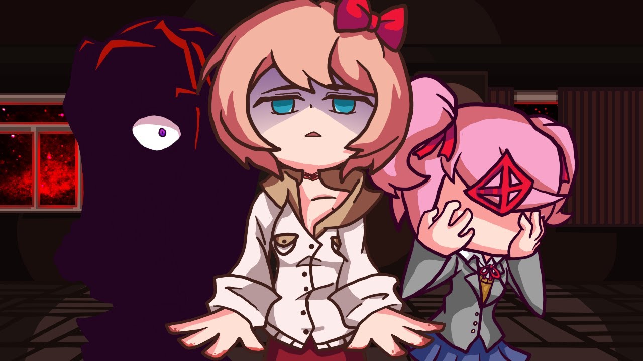 Friday Night Funkin' - Doki Doki Bad Ending - YouTube