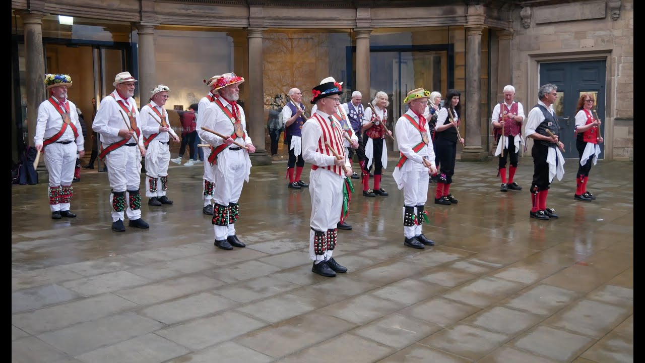 Dancing at Nottingham Castle Christmas Market 2025 - YouTube