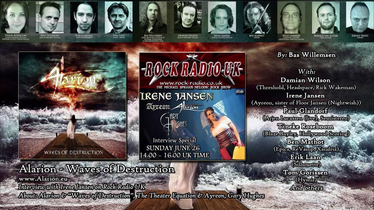 Irene Jansen interview on Alarion (live & Waves of Destruction), Ayreon ...