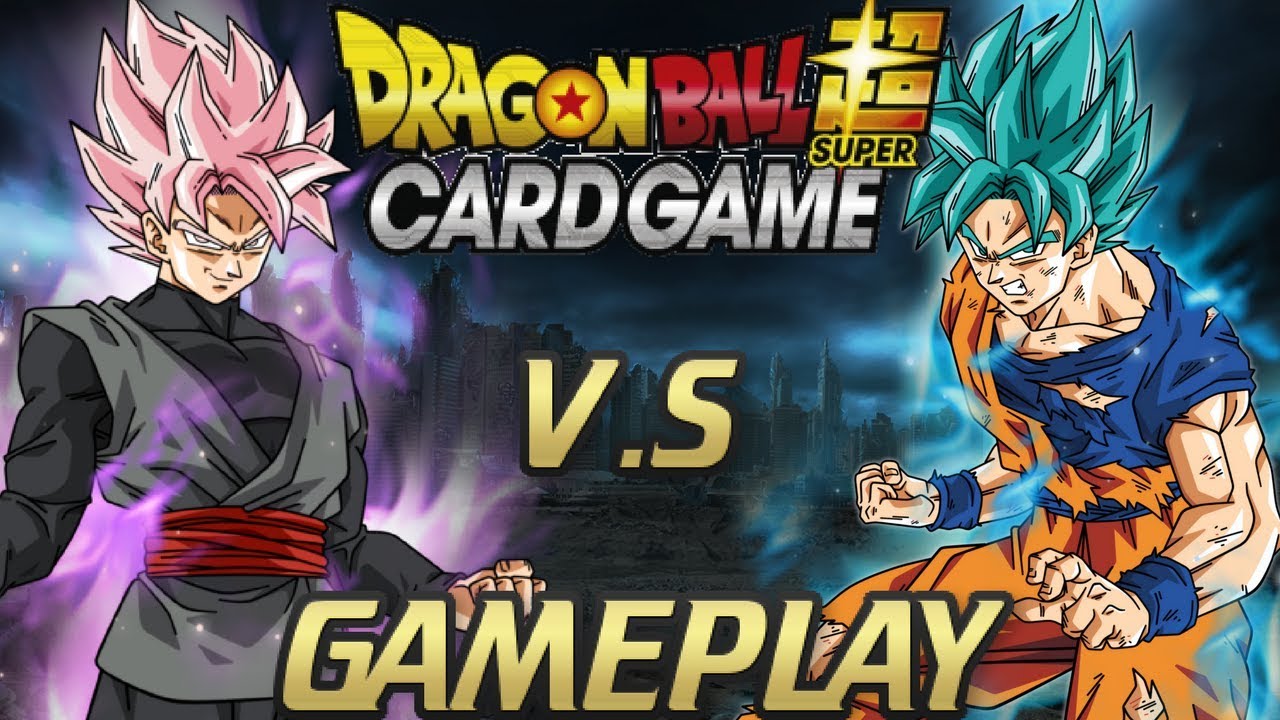 BEST GOKU BLACK VS GOKU FIGHT OF ALL TIME!!! ~ DBS CARD GAME - YouTube