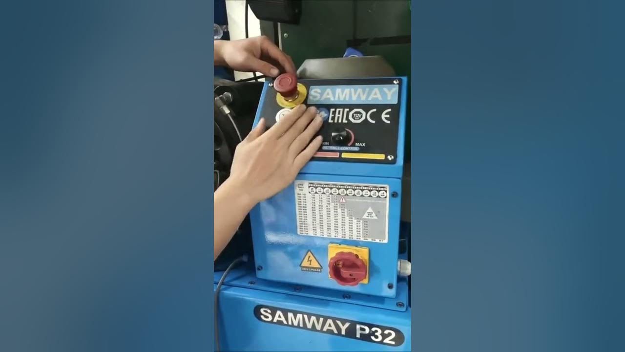 hướng dẫn lắp đặt sử dụng máy ép samway p32 chi tiêt. lh bán hàng 0989793228 - YouTube