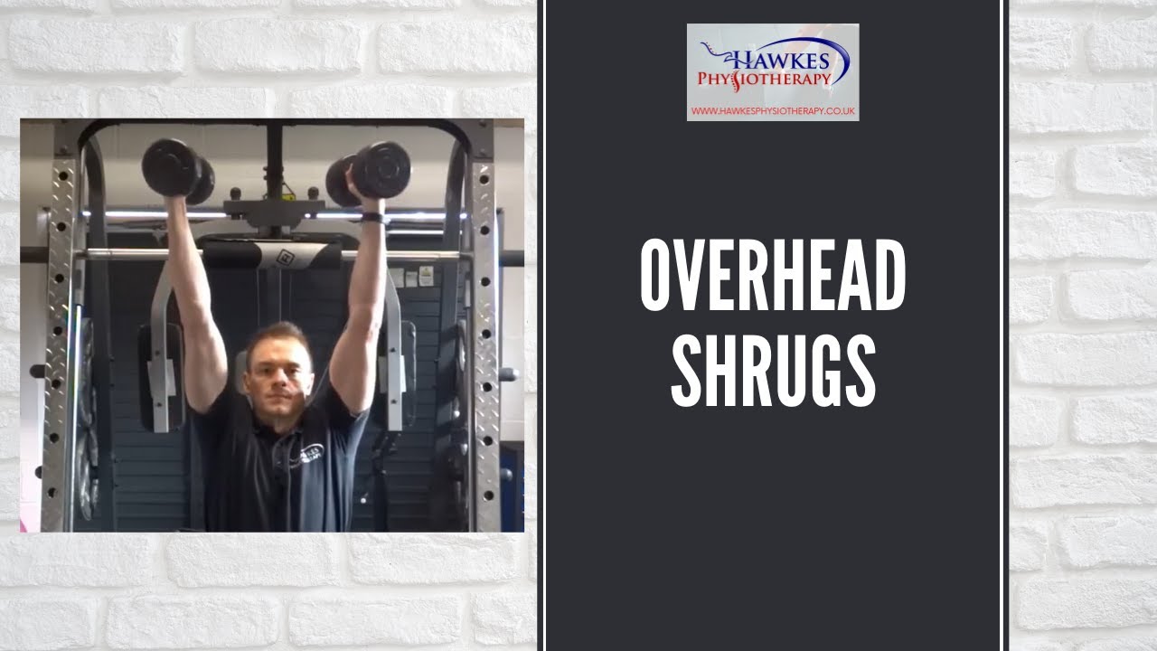 Overhead shrugs: A great alternative exercise to better target your ...
