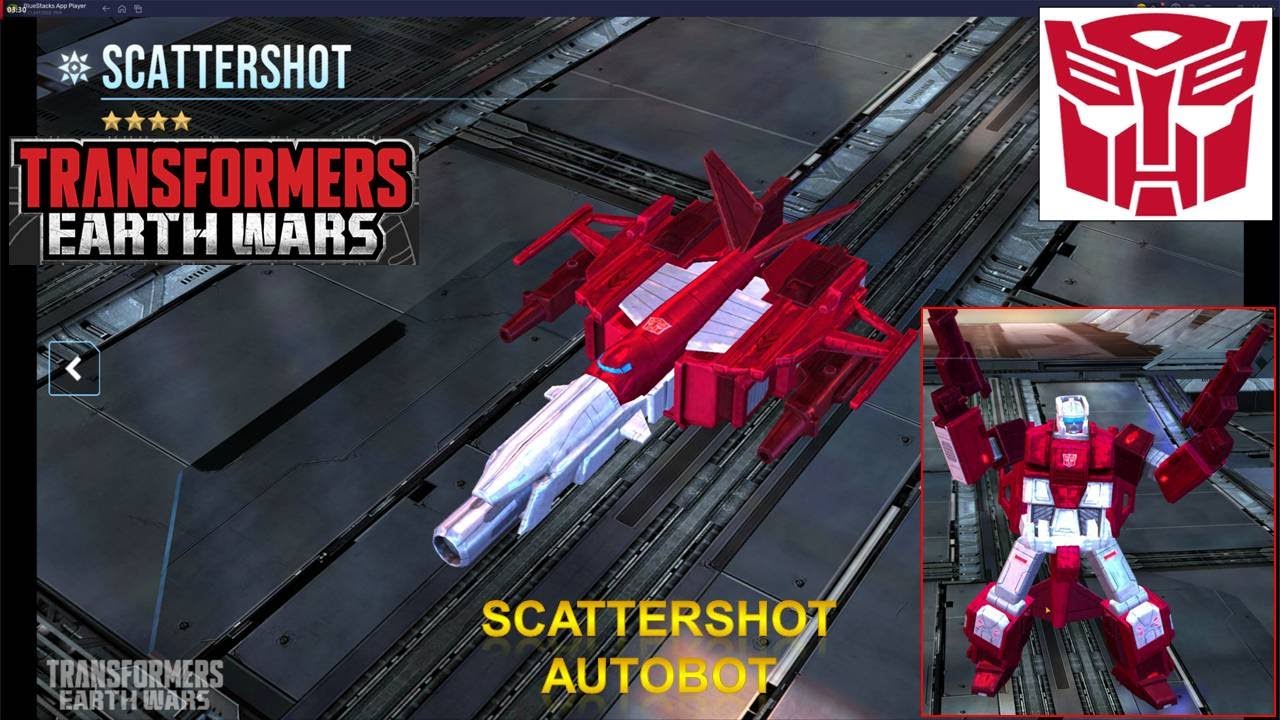 Transformers Earth Wars - Unlock Autobot SCATTERSHOT (4 STAR) and ...