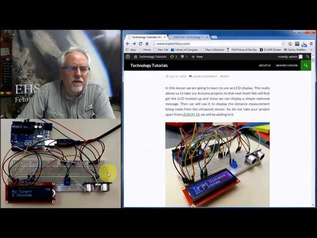 فيديو LESSON 19: Using LCD Display with Arduino | abu hashem فيديو LESSON 19: Using LCD Display with Arduino | abu hashem