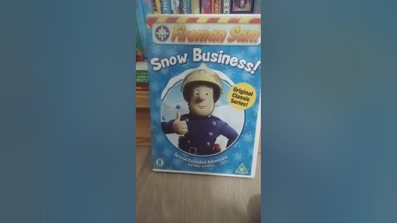 my review on fireman sam snow business dvd - YouTube