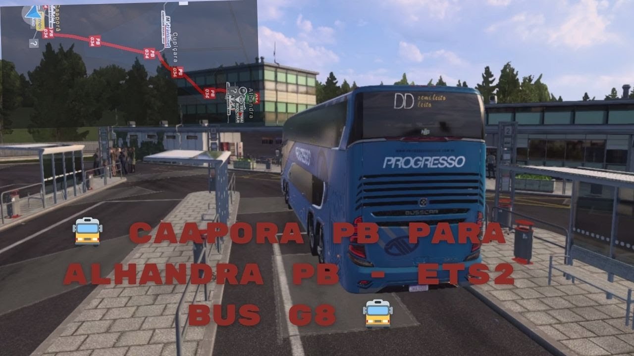 🚍 Caapora PB para Alhandra PB - ETS2 Bus G8 🚍 - YouTube