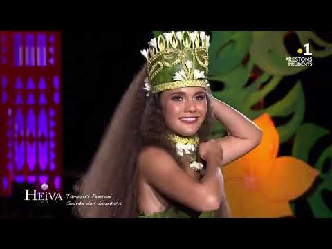 Heiva 2022 :  1er prix de la meilleure danseuse Tamariki Poerani - Matagi Louvat
