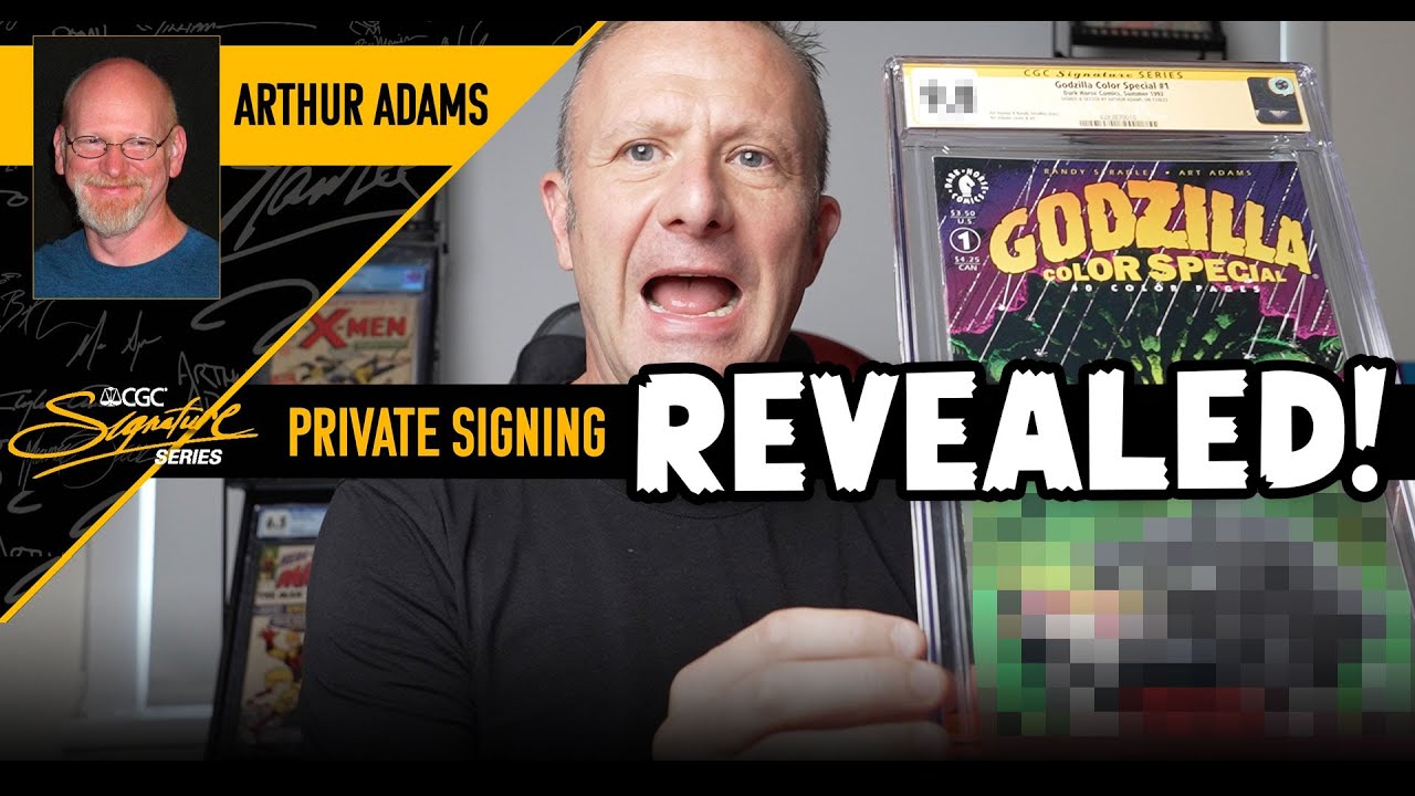 Exclusive Look: Arthur Adams' CGC Signing! - YouTube