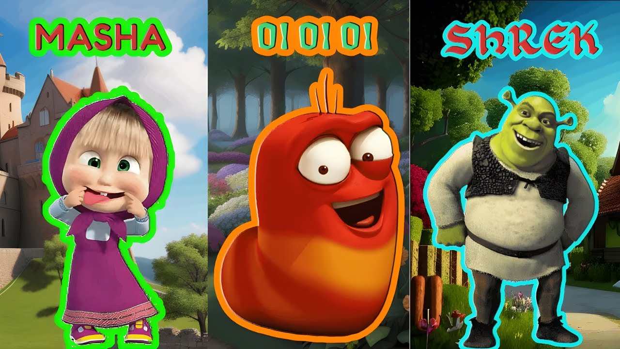 Epic Megadance Battle! MASHA vs Oi Oi Oi vs SHREK 360°VR - YouTube