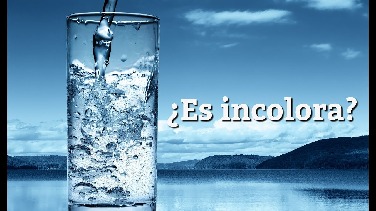 ¿De qué color es el agua? - YouTube