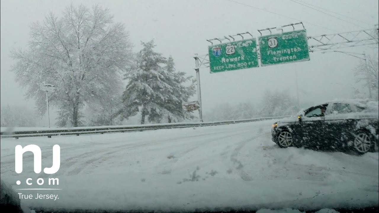 Ride-along: Snowstorm creates treacherous driving conditions - YouTube
