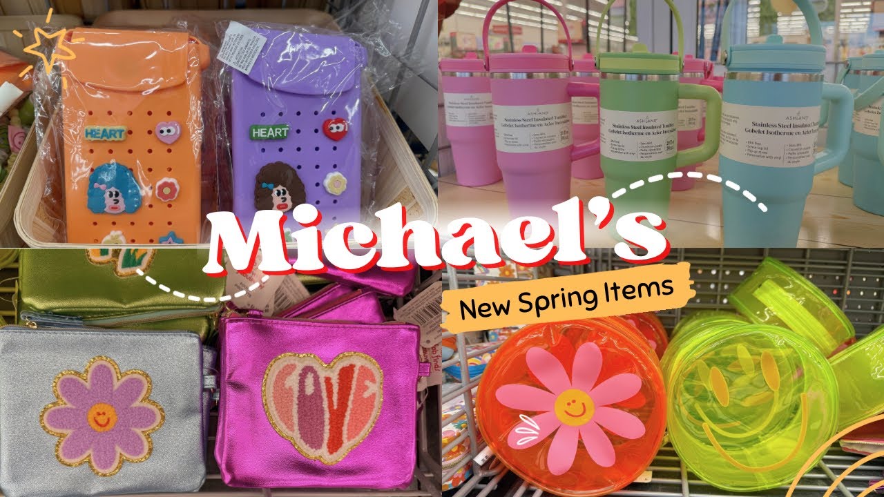 NEW MICHAELS SPRING DECOR 2025 Pt.1 - YouTube