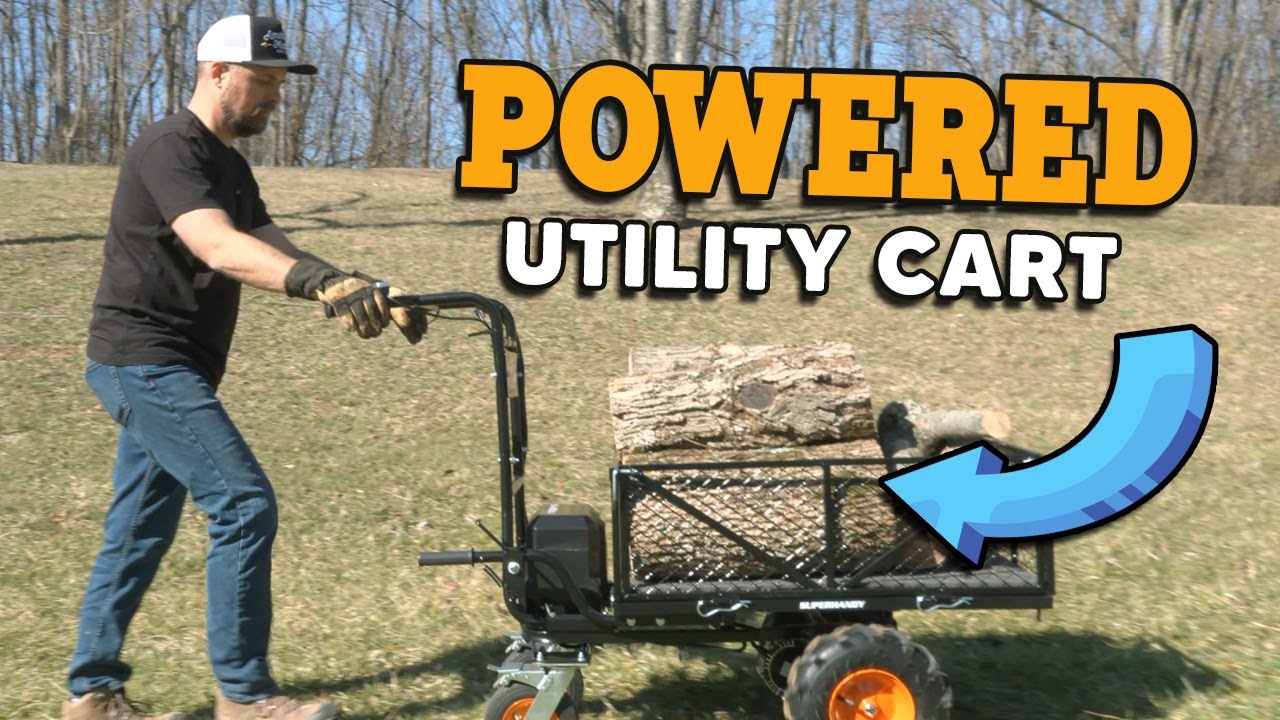 SuperHandy Electric Wheelbarrow 48V Review: Ultimate Power Wagon Tested ...