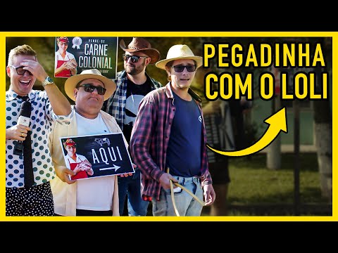 PEGADINHA COM LOLI GEBIEN (A carne do Loli)